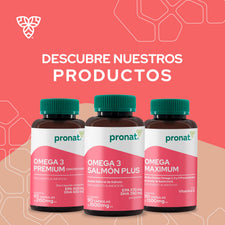 Salmón Plus (Omega 3) 90 cápsulas - Pronat