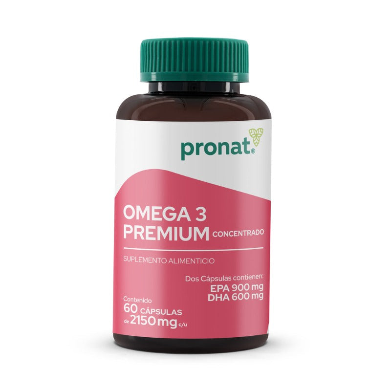 Omega 3 Premium Concentrado – 1500 mg EPA + DHA por porción | 60 cápsu ...