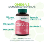 Salmón Plus (Omega 3) 90 cápsulas - Pronat
